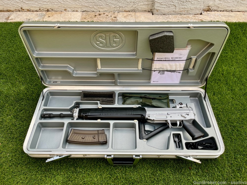 Sig PE90 550 Blum - Semi Auto Rifles at GunBroker.com : 1031274662