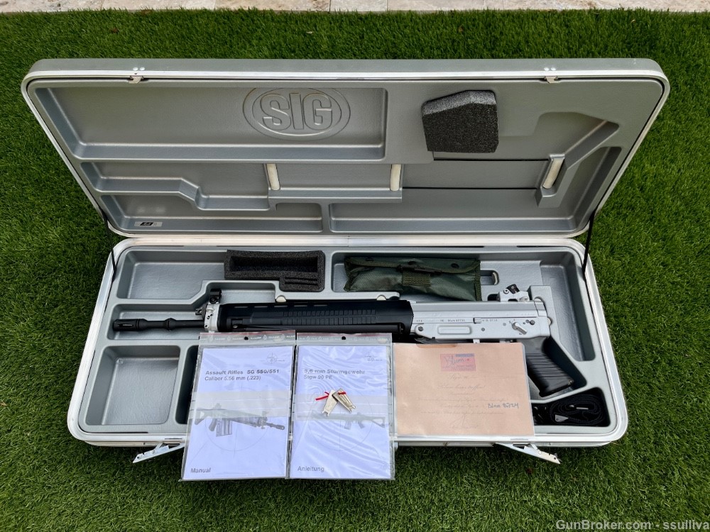 Sig PE90 550 Blum - Semi Auto Rifles at GunBroker.com : 1031274662