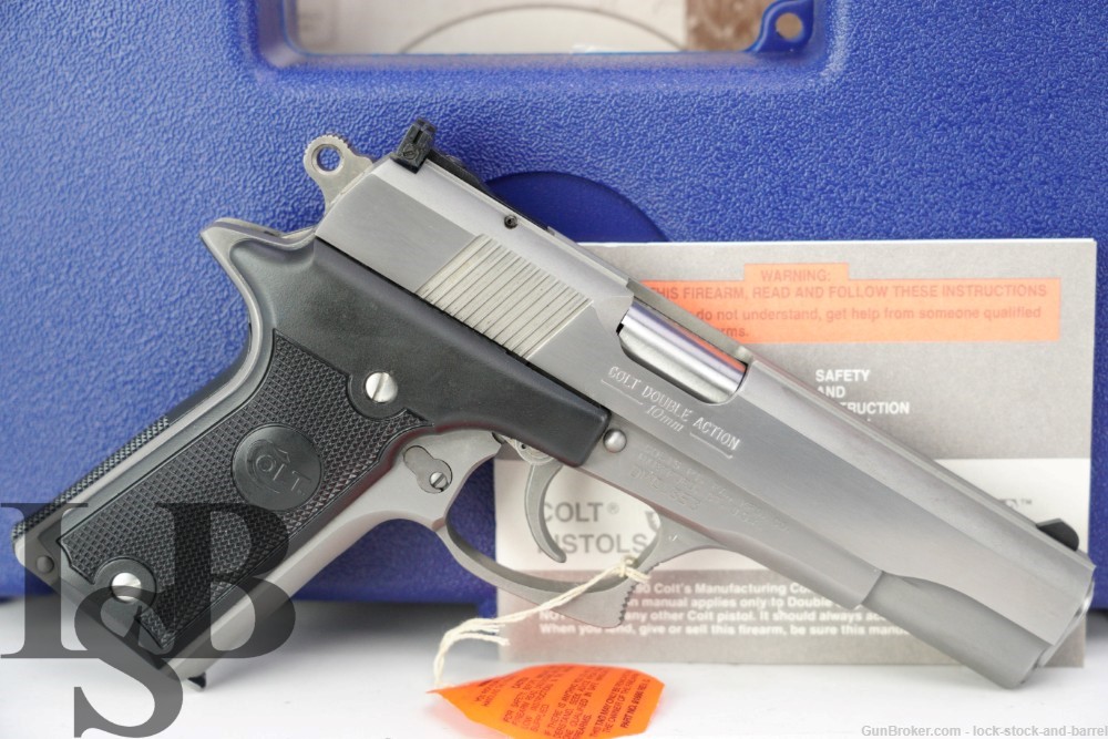 Colt Double Eagle Mark II Series 90 10mm Semi-Automatic Pistol, 1991 NO ...
