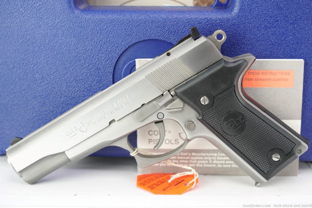 Colt Double Eagle Mark II Series 90 10mm Semi-Automatic Pistol, 1991 NO ...