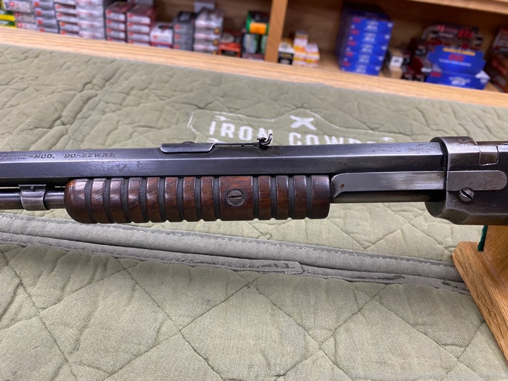 Winchester Model 90 Pump Action Rifle 22 WRF 24'' Octagon Barrel 1890 ...