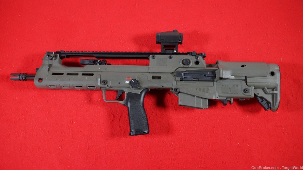 SPRINGFIELD HELLION BULLPUP OD GREEN 5.56MM VORTEX RED DOT ...