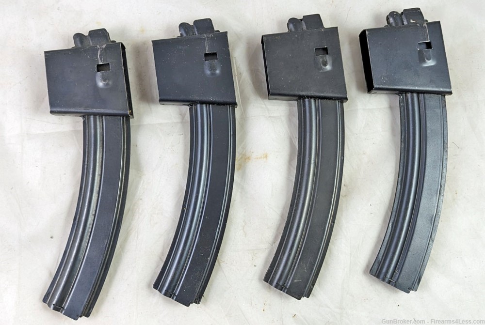 (4) Vintage W.A.K. Inc. Atchisson AR15 M16 30rd 22LR Magazines Mags 22 ...