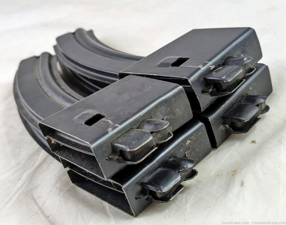 (4) Vintage W.A.K. Inc. Atchisson AR15 M16 30rd 22LR Magazines Mags 22 ...