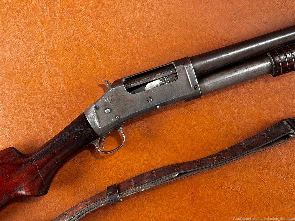 1897 Winchester WWI US Solid Frame Trench Gun 12GA Pump Action Shotgun ...