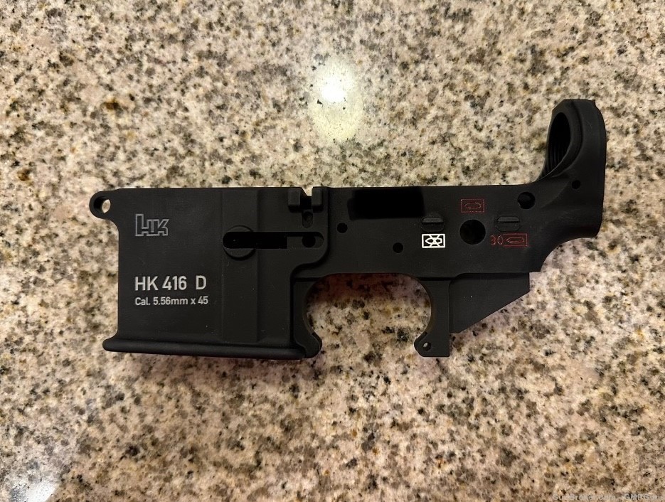 HK416 HK 416 BRN-4 Lower Receiver - Stripped - Rare LAST ONE - Other HK ...