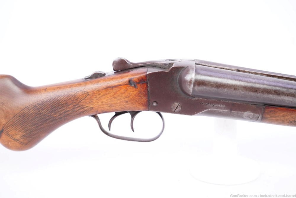 Riverside Arms J. Stevens 12 GA 30” SxS Double Barrel Shotgun, C&R ...