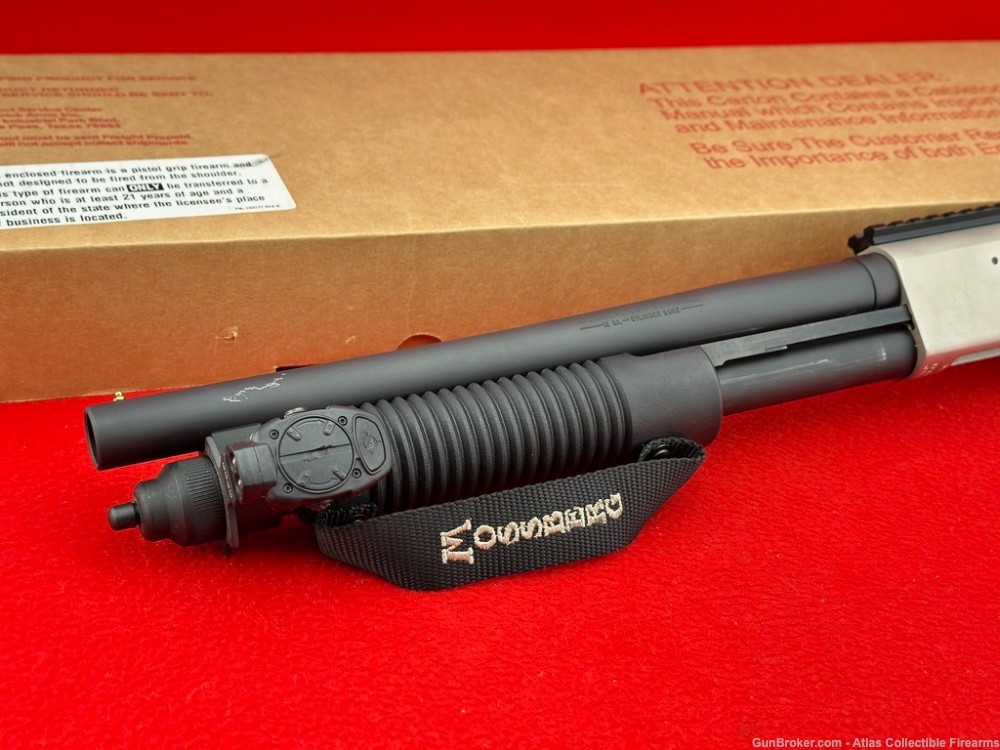 Mossberg Shockwave 590 Stainless Marine Finish 12GA 14" *LASER & LIGHT ...