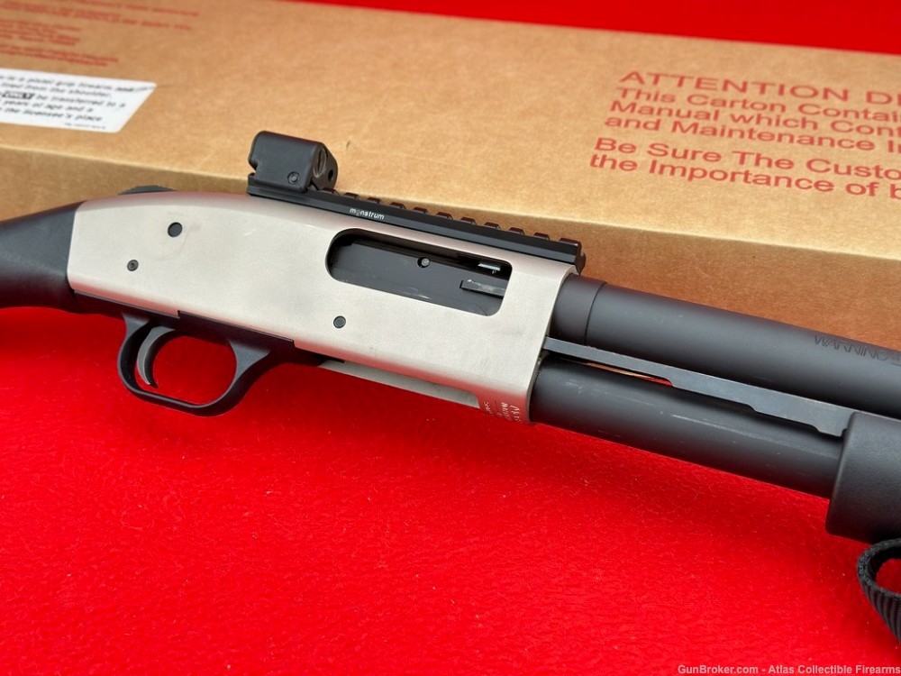 Mossberg Shockwave 590 Stainless Marine Finish 12GA 14" *LASER & LIGHT ...