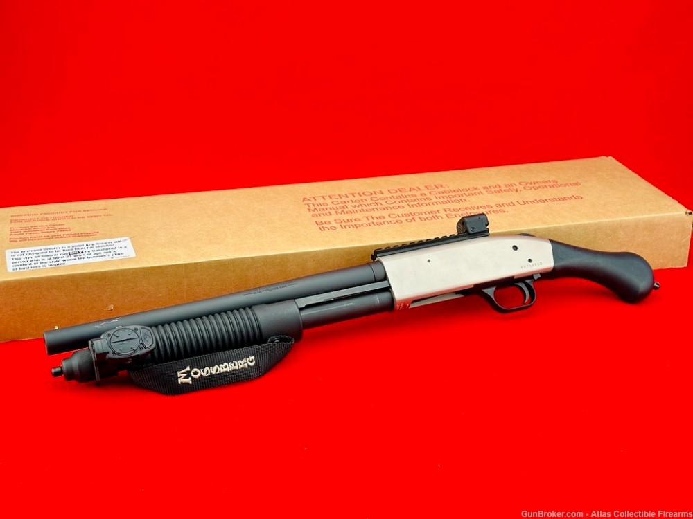 Mossberg Shockwave 590 Stainless Marine Finish 12GA 14" *LASER & LIGHT ...