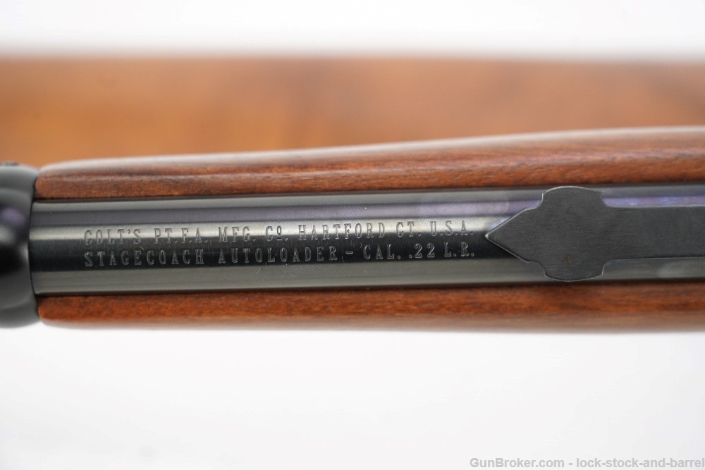 Colt Stagecoach Model Like Colteer .22 LR Semi-Automatic Rifle, 1970 C ...