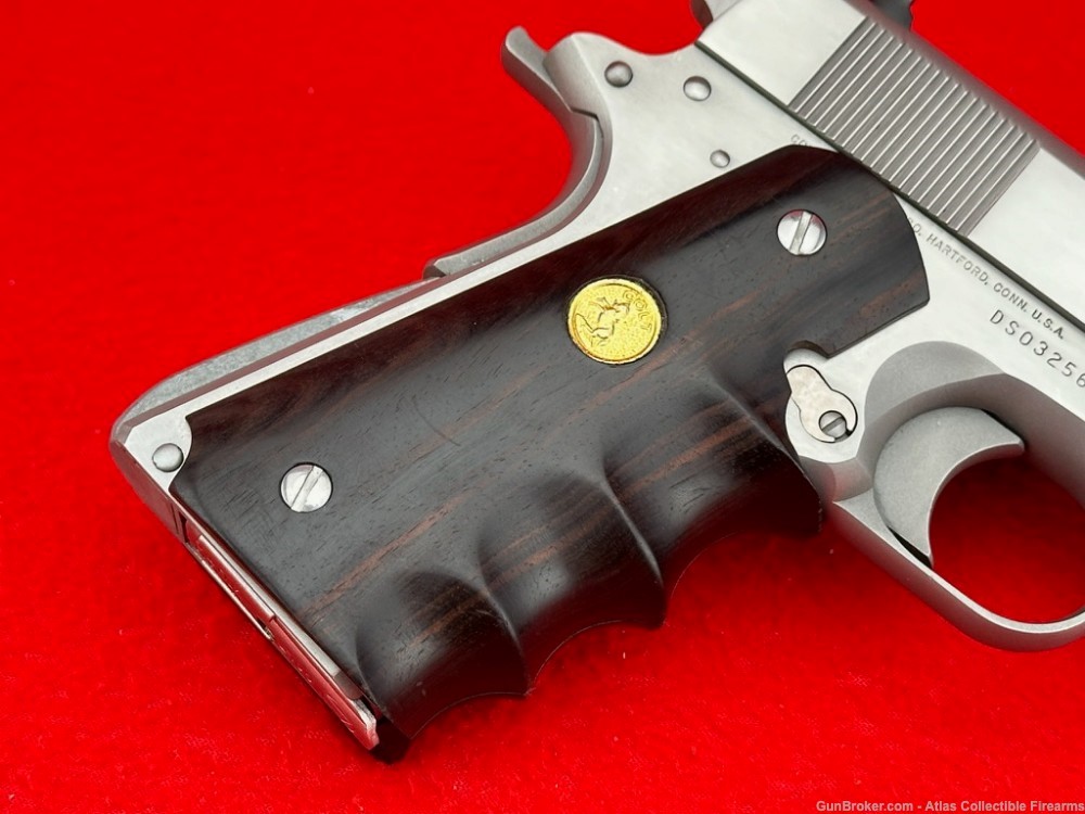 1989 Colt 1911 Delta Elite / Government Model 10mm *CUSTOM WOOD GRIPS ...