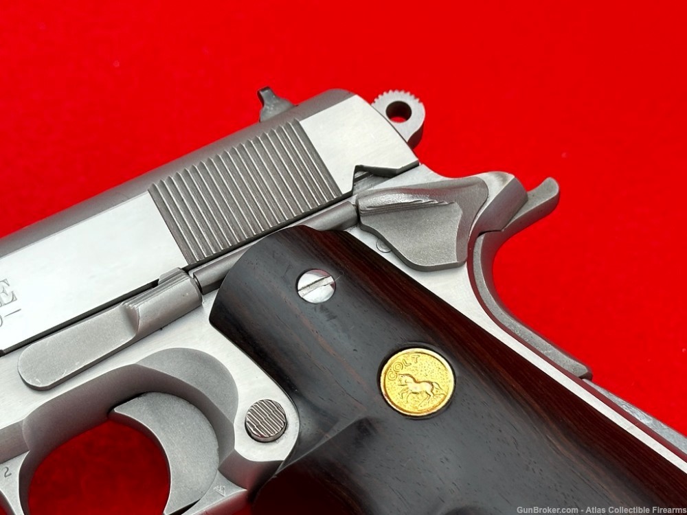 1989 Colt 1911 Delta Elite / Government Model 10mm *CUSTOM WOOD GRIPS ...