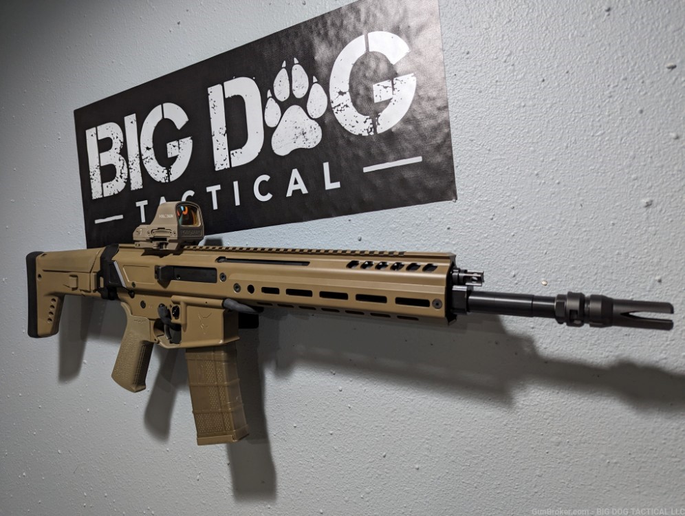 PSA JAKL 13.7" 5.56 EPT F5 STOCK RIFLE FDE, HOLOSUN 510C BUNDLE, SCAR ...