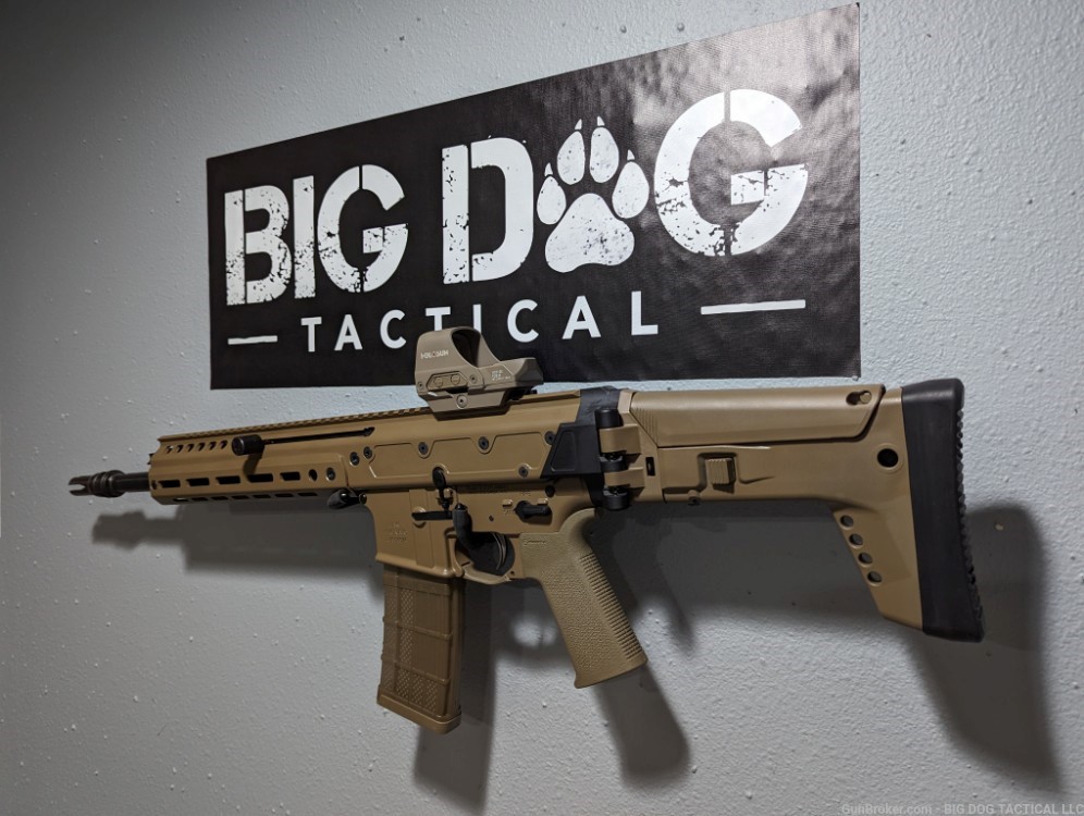 PSA JAKL 13.7" 5.56 EPT F5 STOCK RIFLE FDE, HOLOSUN 510C BUNDLE, SCAR ...