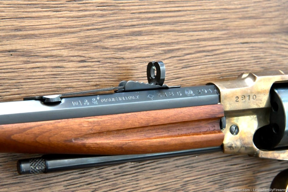 SCARCE EMF Revolving Texas Carbine .22 Long Rifle Like Remington 1858 ...