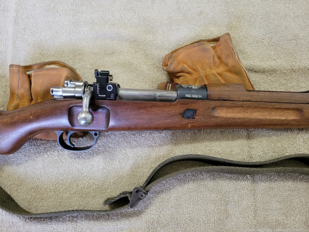 Brno 7X57 Czechoslovenia, Mod 1908/34 custom double aperture front ...