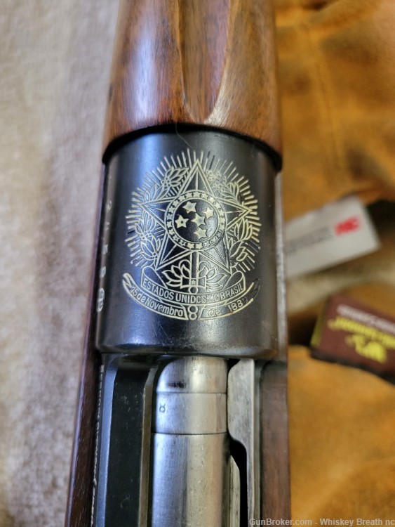 Brno 7X57 Czechoslovenia, Mod 1908/34 custom double aperture front sight - Bolt Action Rifles at ...