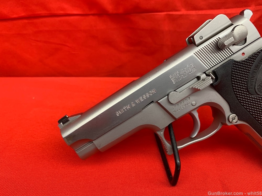 Smith & Wesson Model 5906 - 9mm - S&W 59 Series Pistol - Stainless ...
