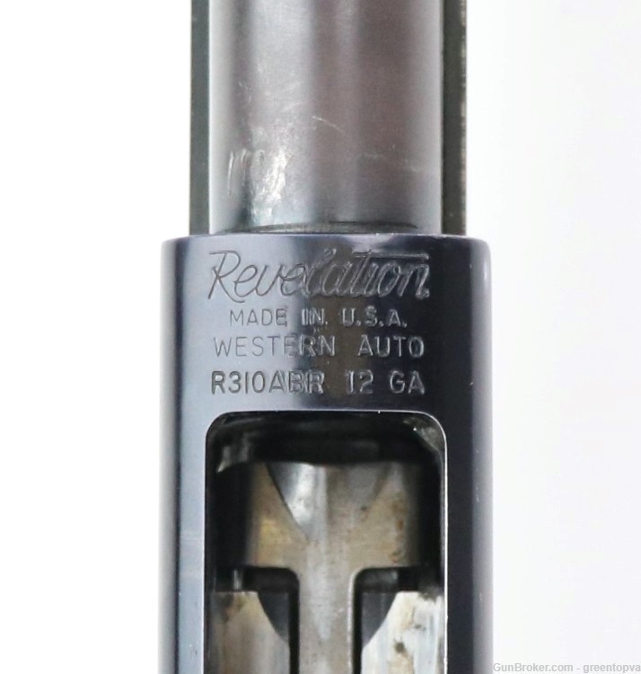 Western Auto Revelation R310ABR / Mossberg 500 12ga Pump 30" Full ...