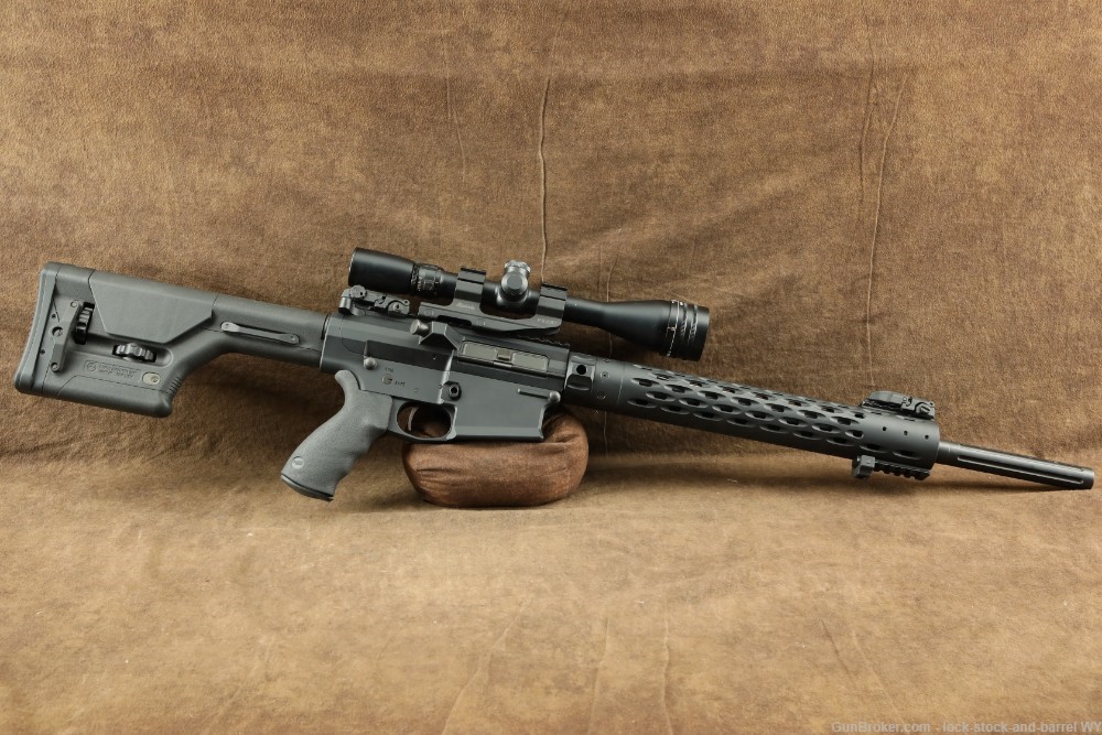 JD Machine PR3 .308 win 20” Bull Barrel AR-10 Rifle, Scope & Timney ...
