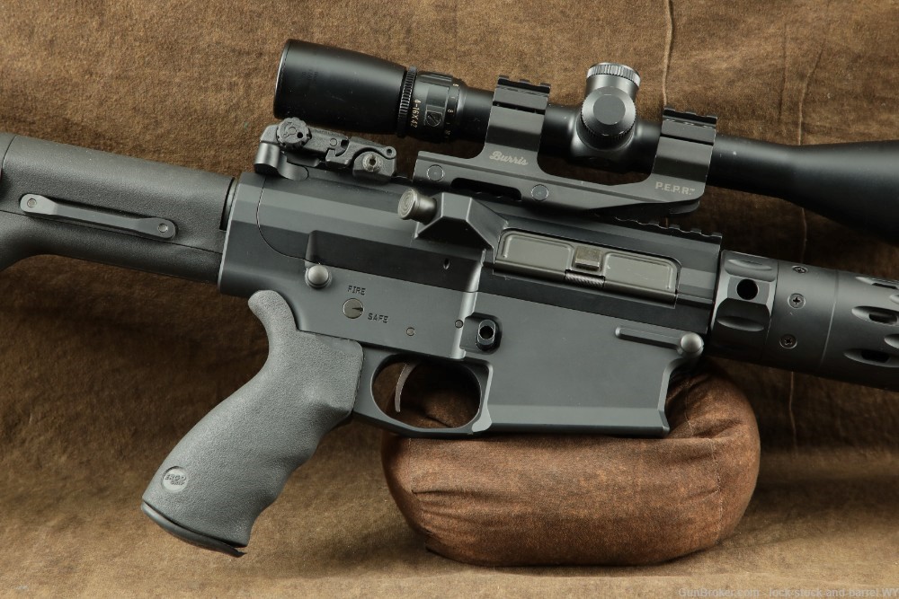 JD Machine PR3 .308 win 20” Bull Barrel AR-10 Rifle, Scope & Timney ...