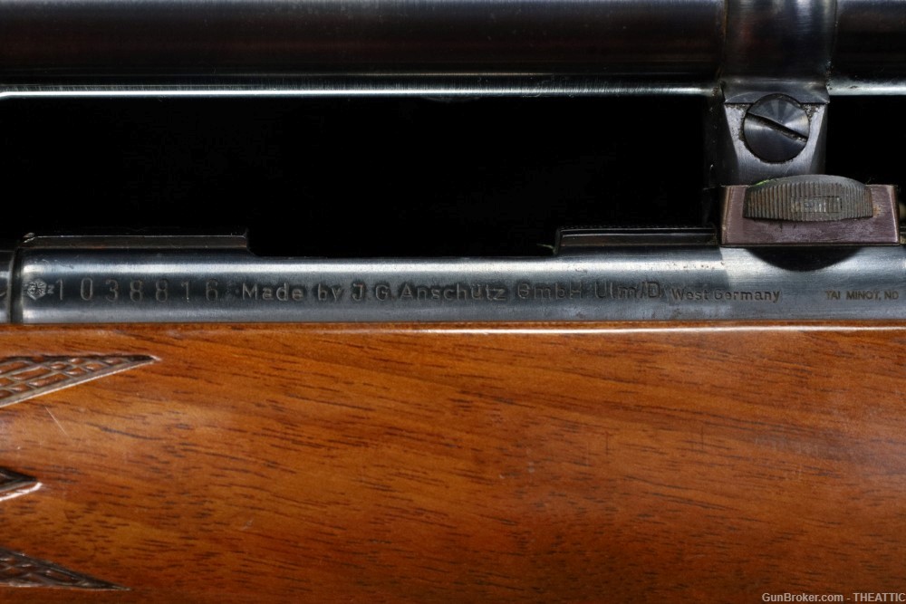 ANSCHUTZ 1515/16 22 MAG BOLT ACTION RIFLE WITH SET TRIGGERS C&R ...