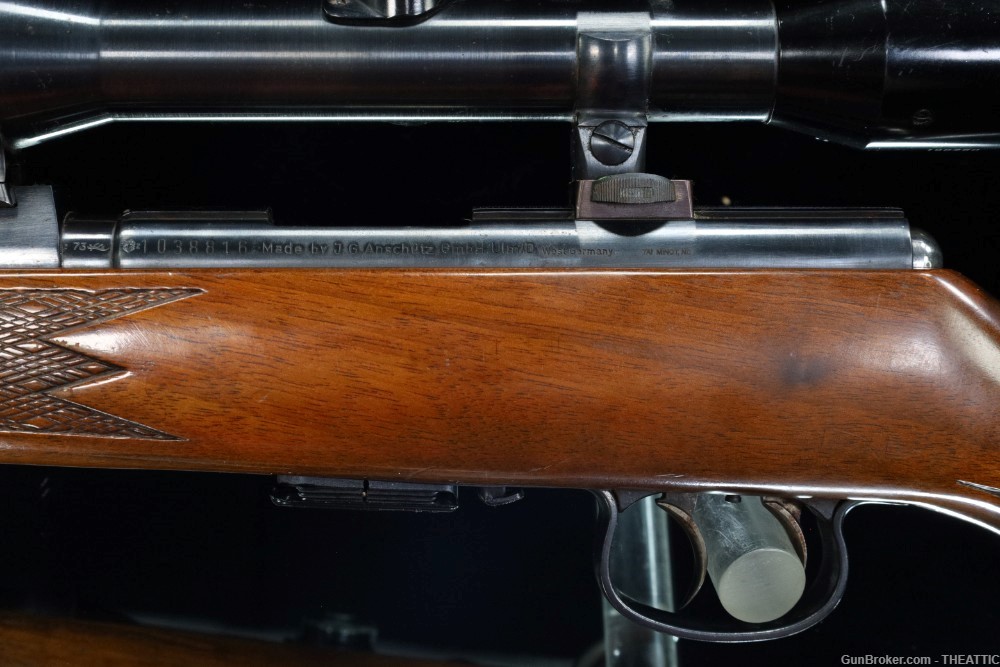 ANSCHUTZ 1515/16 22 MAG BOLT ACTION RIFLE WITH SET TRIGGERS C&R ...