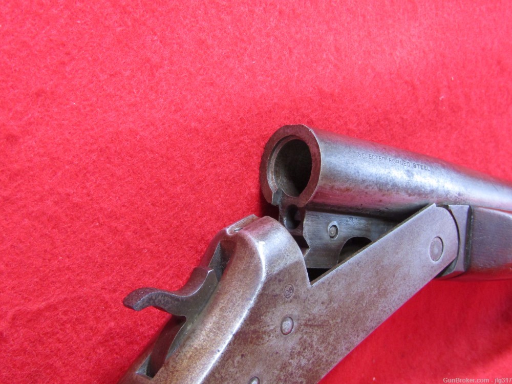 J Stevens Arms Co Springfield 16 Ga Top Break Single Shot Shotgun Parts ...