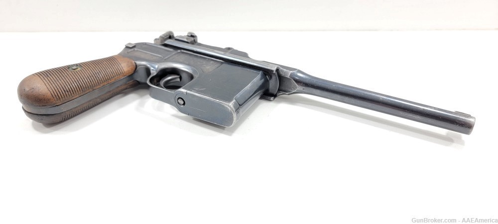 Mauser Wartime Commercial C96 Broomhandle 7.63mm With Stock WW1 - Semi ...