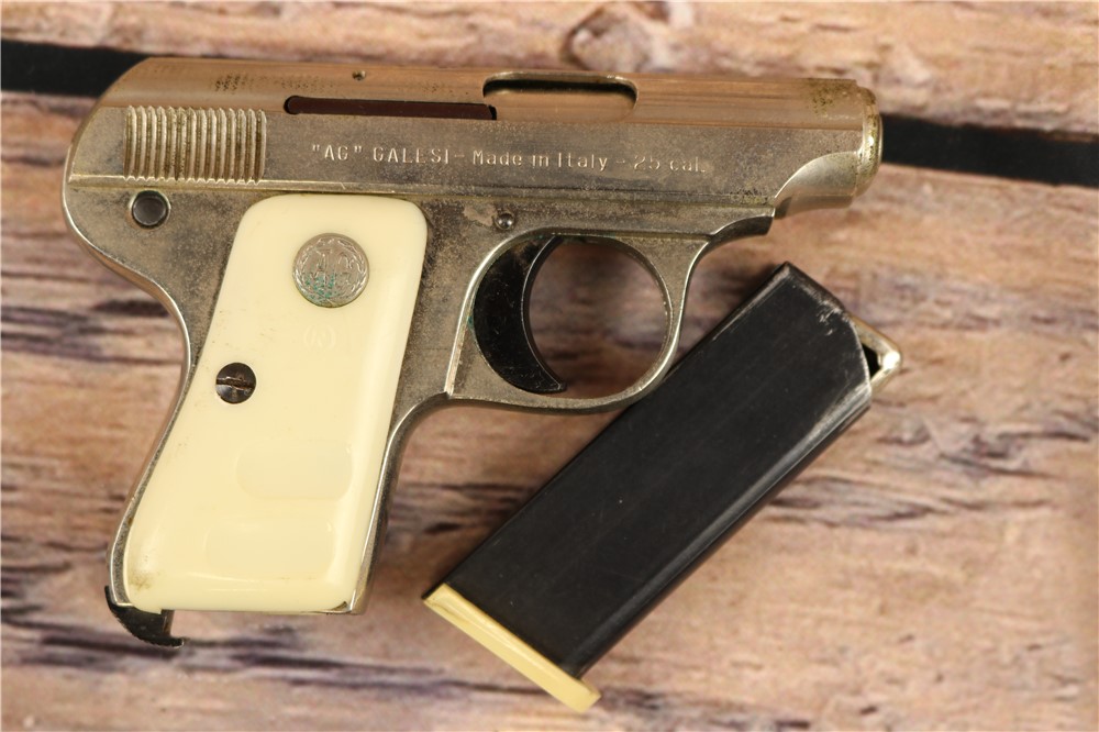 AG Galesi .25 ACP 2” Barrel - Semi Auto Pistols at GunBroker.com ...