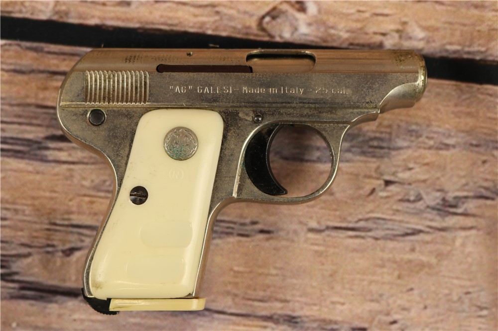 AG Galesi .25 ACP 2” Barrel - Semi Auto Pistols at GunBroker.com ...