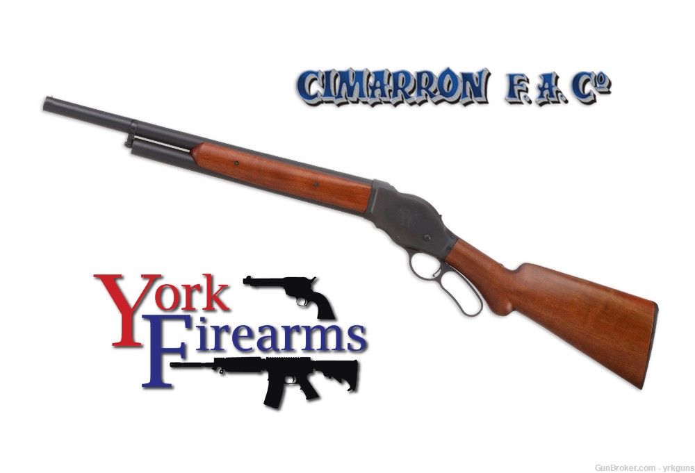 Cimarron 1887 Terminator 12GA 20" Lever Action Shotgun NEW CL1887-20 ...