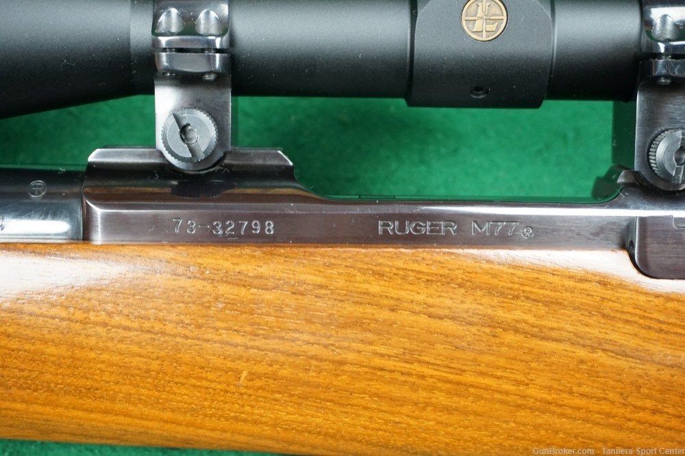 RUger M77 77 Tang Safety 358 358win 22" w/ Leupold Scope No Reserve ...
