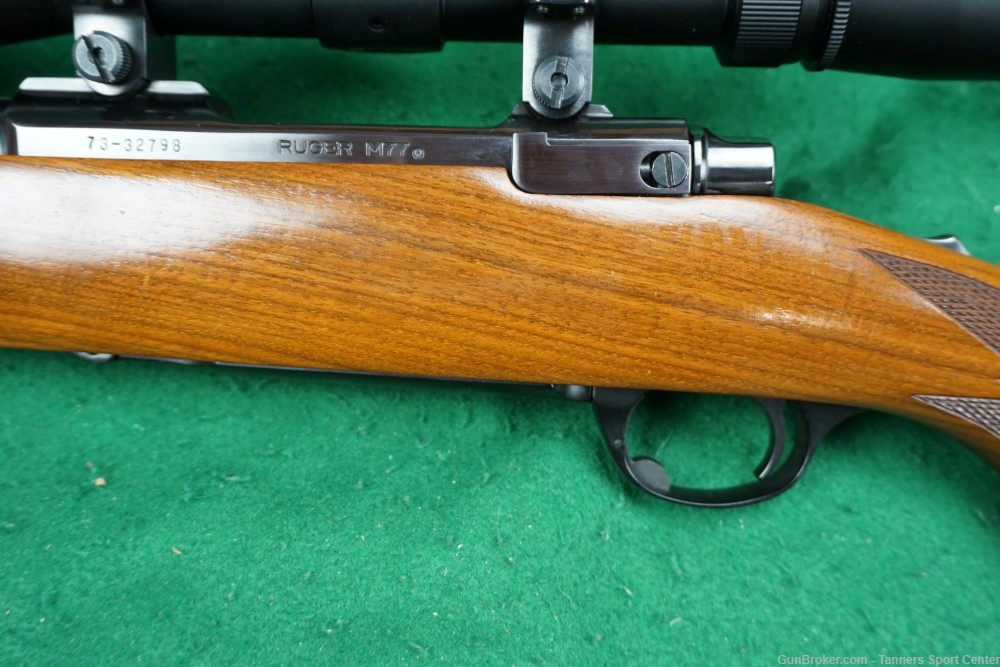 RUger M77 77 Tang Safety 358 358win 22" w/ Leupold Scope No Reserve ...