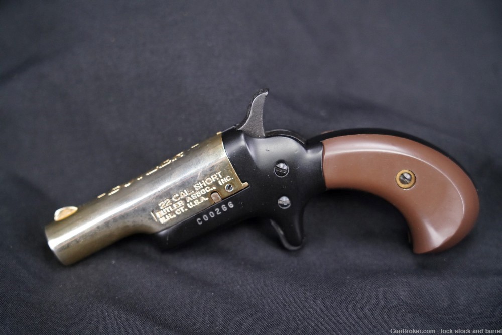 Butler Association Inc .22 Short Single Shot Swing Barrel Gold ...