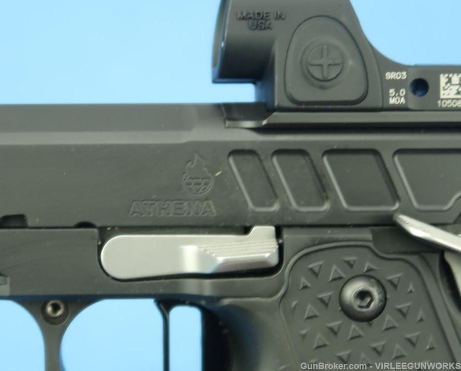 Atlas Gunworks Inc. Athena 1911 Double Stack 9mm Trijicon SRO Optic ...