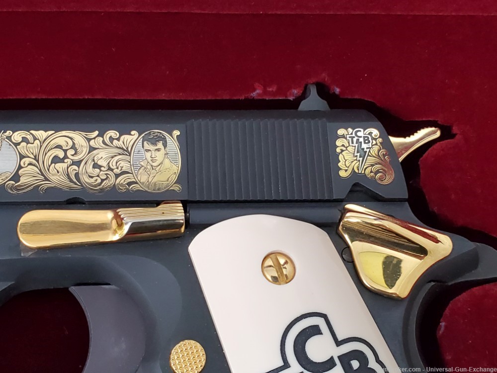 Colt Government Elvis Presley .45 Tribute Pistol America Remembers 292/ ...