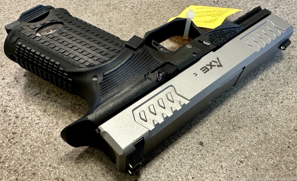 BUL ARMORY USA AXE COMPACT CLEAVER SILVER 9MM AXECCLEVSLV9US - Semi ...