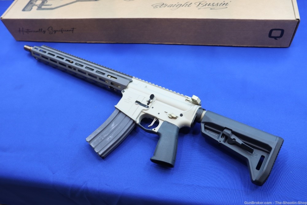 Q Model SUGAR WEASEL AR15 Rifle 5.56MM 223 556 FDE Semi Auto 16" NEW ...