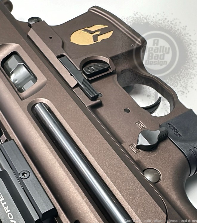 Sig MPX Copperhead Custom Spartan MOLON LABE 9mm - Semi Auto Pistols at GunBroker.com : 1032874958