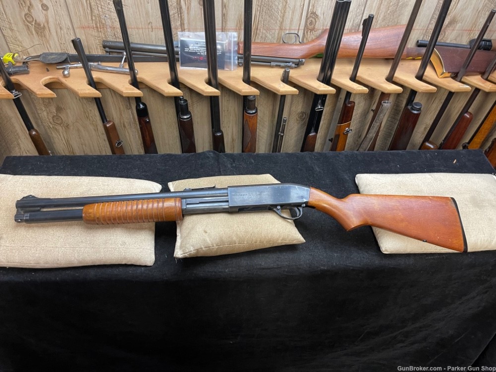 High Standard K1200 Riot 12ga 18" - Pump Action Shotguns at GunBroker ...