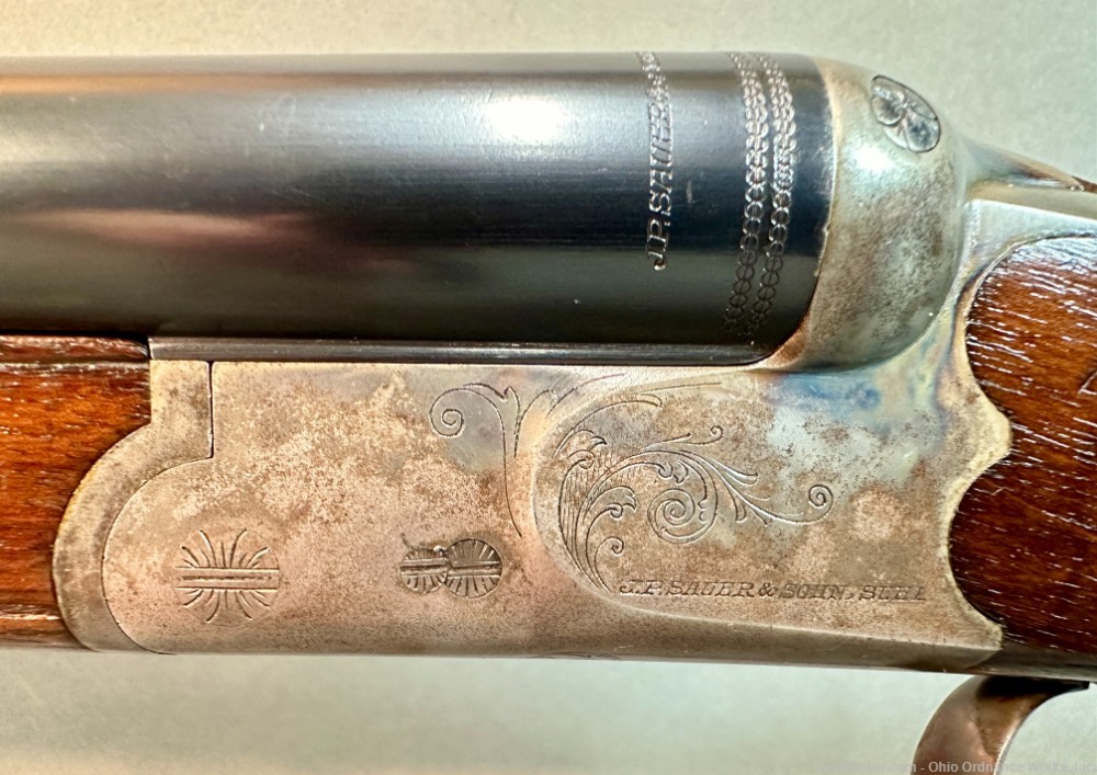 1939 Production J.P. Sauer M30 Drilling Shotgun/ Rifle - Combination ...