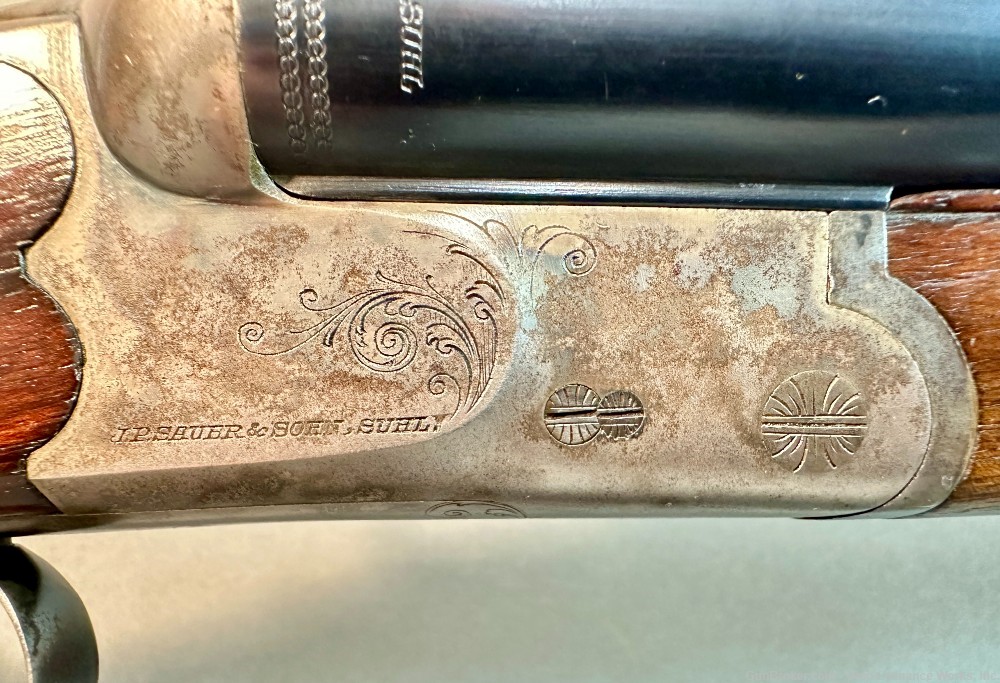 1939 Production J.P. Sauer M30 Drilling Shotgun/ Rifle - Combination ...
