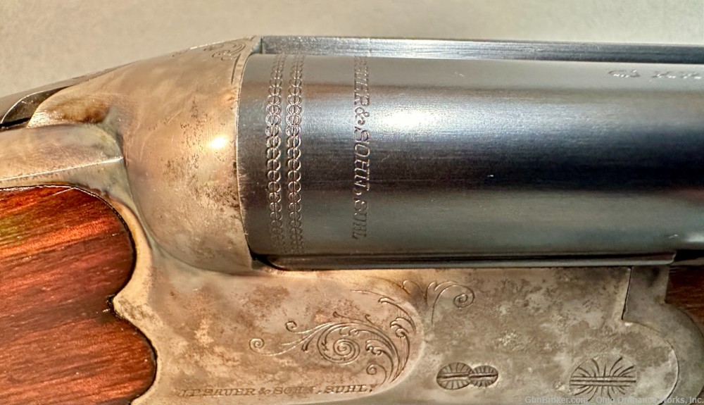 1939 Production J.P. Sauer M30 Drilling Shotgun/ Rifle - Combination ...
