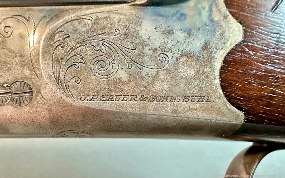 1939 Production J.P. Sauer M30 Drilling Shotgun/ Rifle - Combination ...