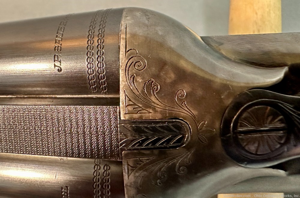 1939 Production J.P. Sauer M30 Drilling Shotgun/ Rifle - Combination ...