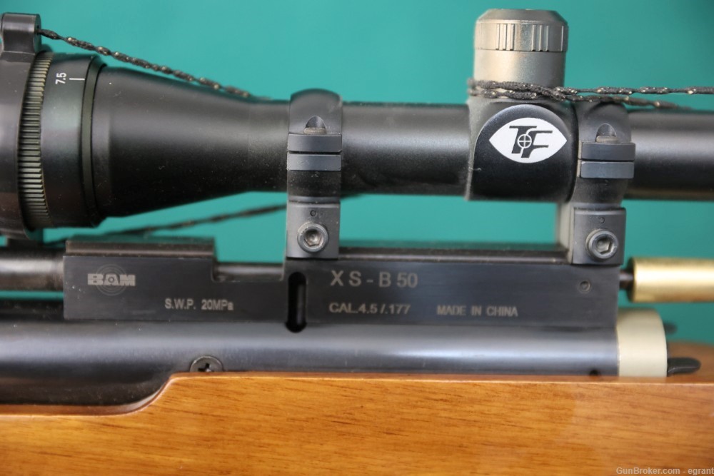 AR3 BAM air rifle XS-B 50 with scope 177 pellet gun XSB-50 - Air Rifles ...