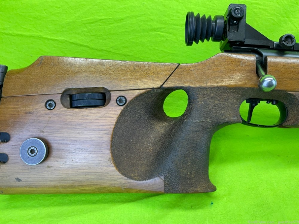 Walther KK MS Silhouette GX Match Target 22 LR Olympic Single Shot Bolt ...