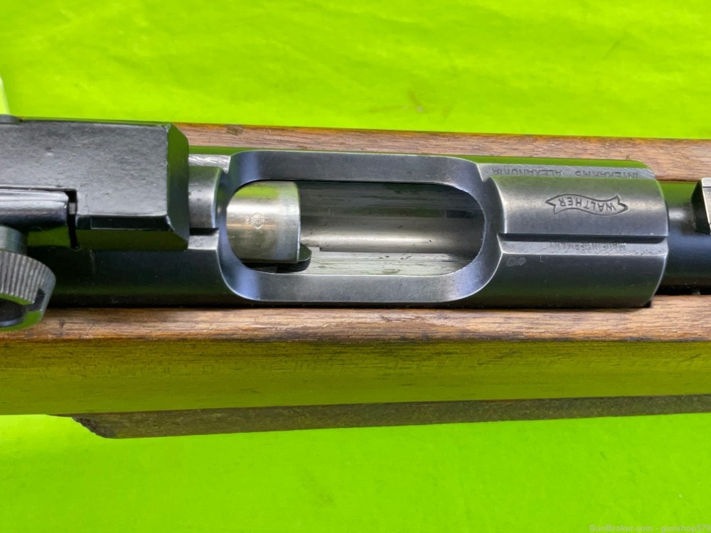 Walther KK MS Silhouette GX Match Target 22 LR Olympic Single Shot Bolt ...